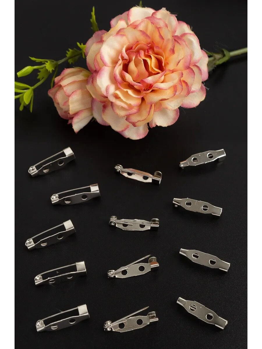 Заготовка для брошек 2см (50шт)