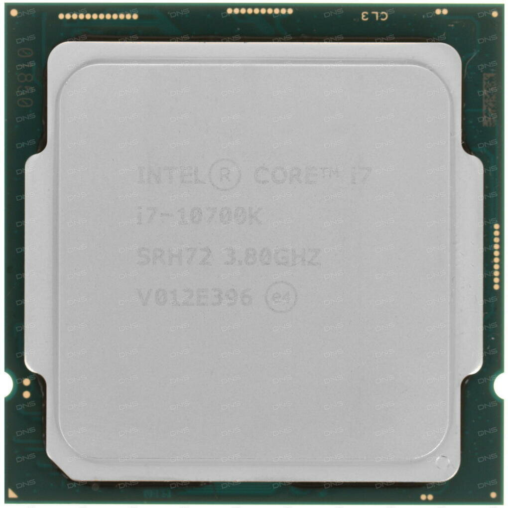 Процессор Intel Core i7-10700K OEM (CM8070104282436) - LGA 1200, 8 x 3.8 ГГц, L2 - 2 МБ, L3 - 16 МБ, 2хDDR4-2933 МГц, Intel UHD Graphics 630, TDP 125 Вт