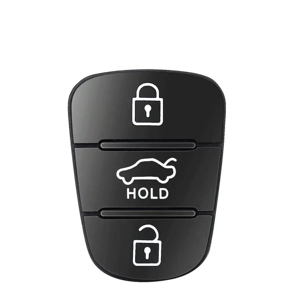 Ключ автосигнализации Hyundai/Kia, 3 кнопки (B)