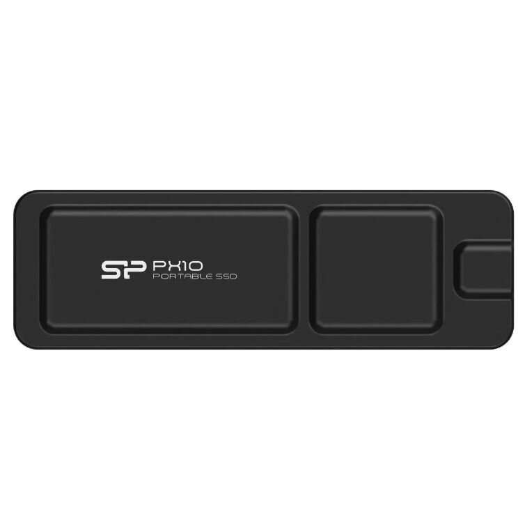 2 ТБ Внешний SSD Silicon Power PX10 (SP020TBPSDPX10CK) черный - USB 3.1, чтение - 1050 Мб/с, запись - 1050 Мб/с