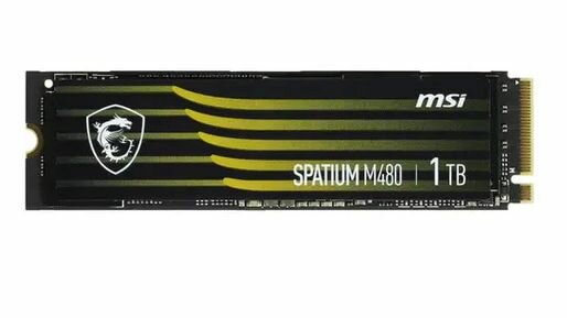 1000 ГБ SSD M.2 накопитель MSI SPATIUM M480 (S78-440L910-P83)