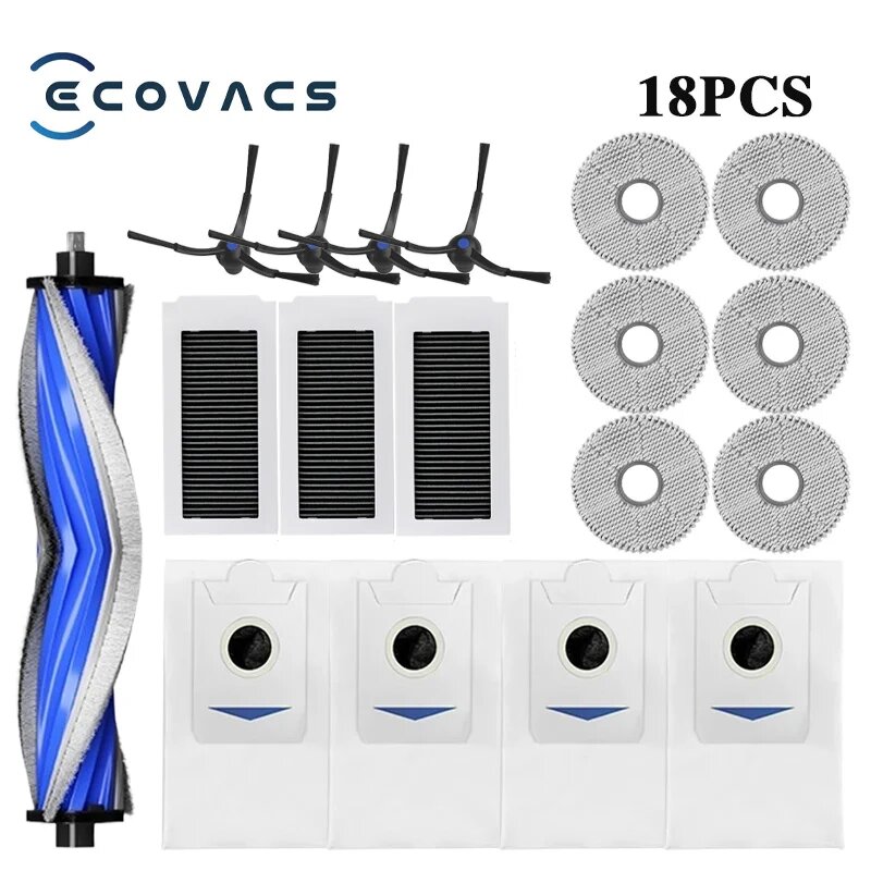 Запчасти Ecovacs X5 OMNI, 18pcs