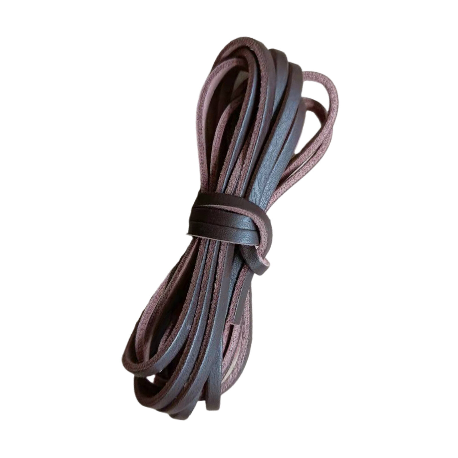 Плоский кожаный шнур 3мм 10 ярдов для плетения шнурков