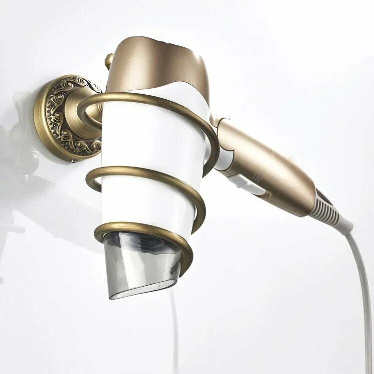 Латунные аксессуары для ванной комнаты. Набор полотенцесушителей в стиле ретро из латуни. Вешалка для полотенец, вешалка для туалетной бумаги, крючок для одежды, основание с волнистым рисунком