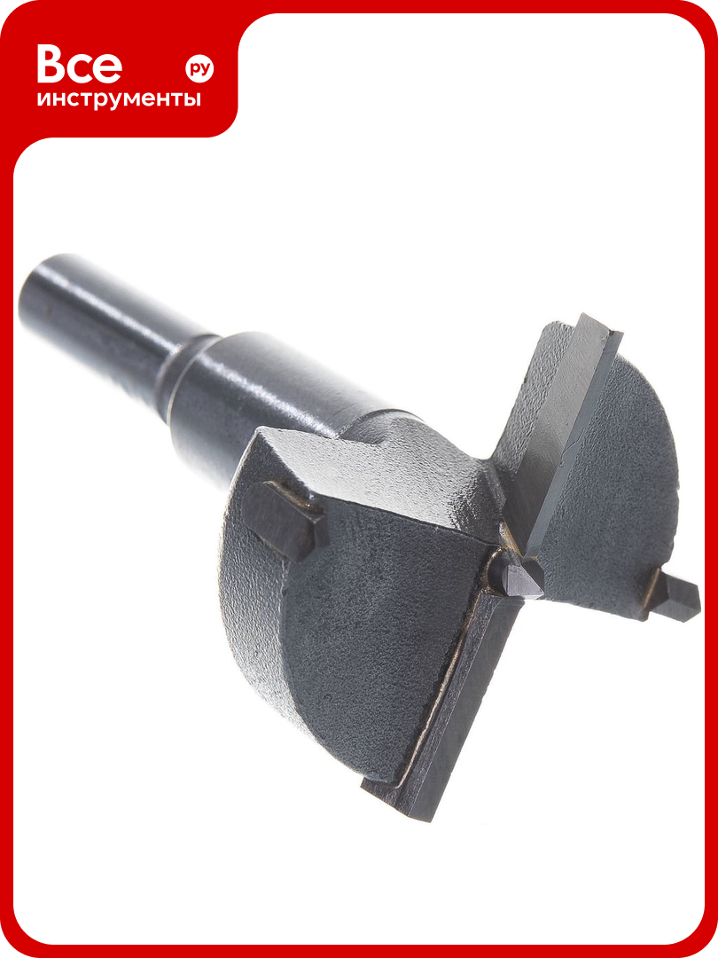 Сверло Форстнера по дереву (35 мм) MATRIX 70490, с твердосплавной пластиной