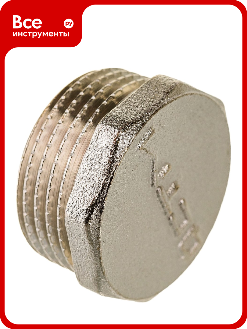 Заглушка СТМ с наружной резьбой 3/4" CRCM0034