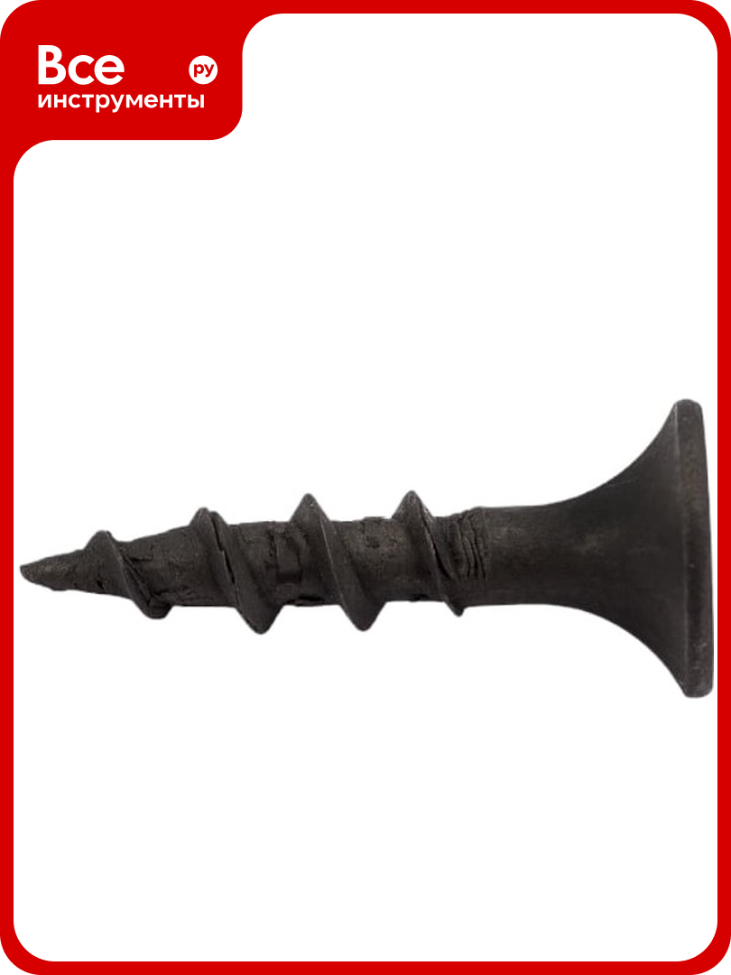 Саморезы, Gigant, Gigant 3,5x19, потайная головка, крупный шаг, оксидированный, 1 кг (примерно 787 шт) 123525