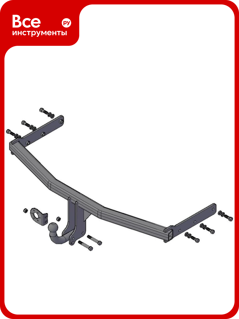 Фаркоп Трейлер для Great Wall Hover H3 2009-2013, Great Wall Hover H5 2010-2016, Haval H5 2020-2021, тип шара A 8120