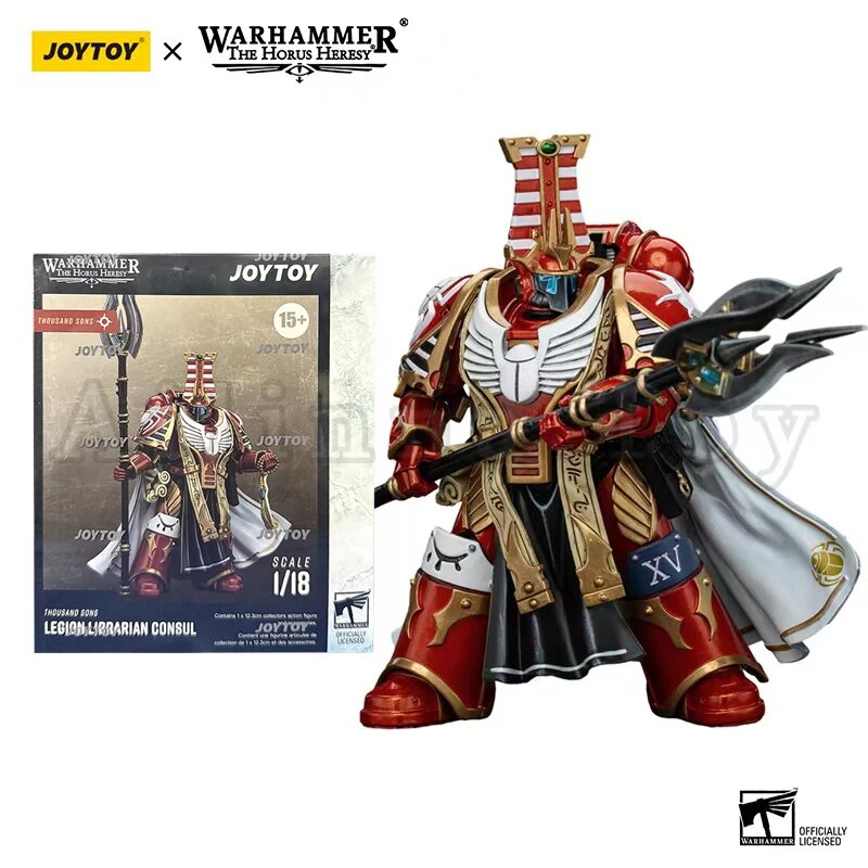 JOYTOY 1/18 Фигурка Thousand Sons Legion MK IV Librarian Consul TS L Librarian Cons