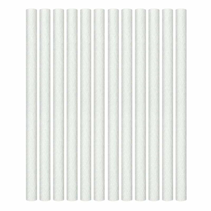 12 палочек, фитиль для замены керосиновой лампы из стекловолокна