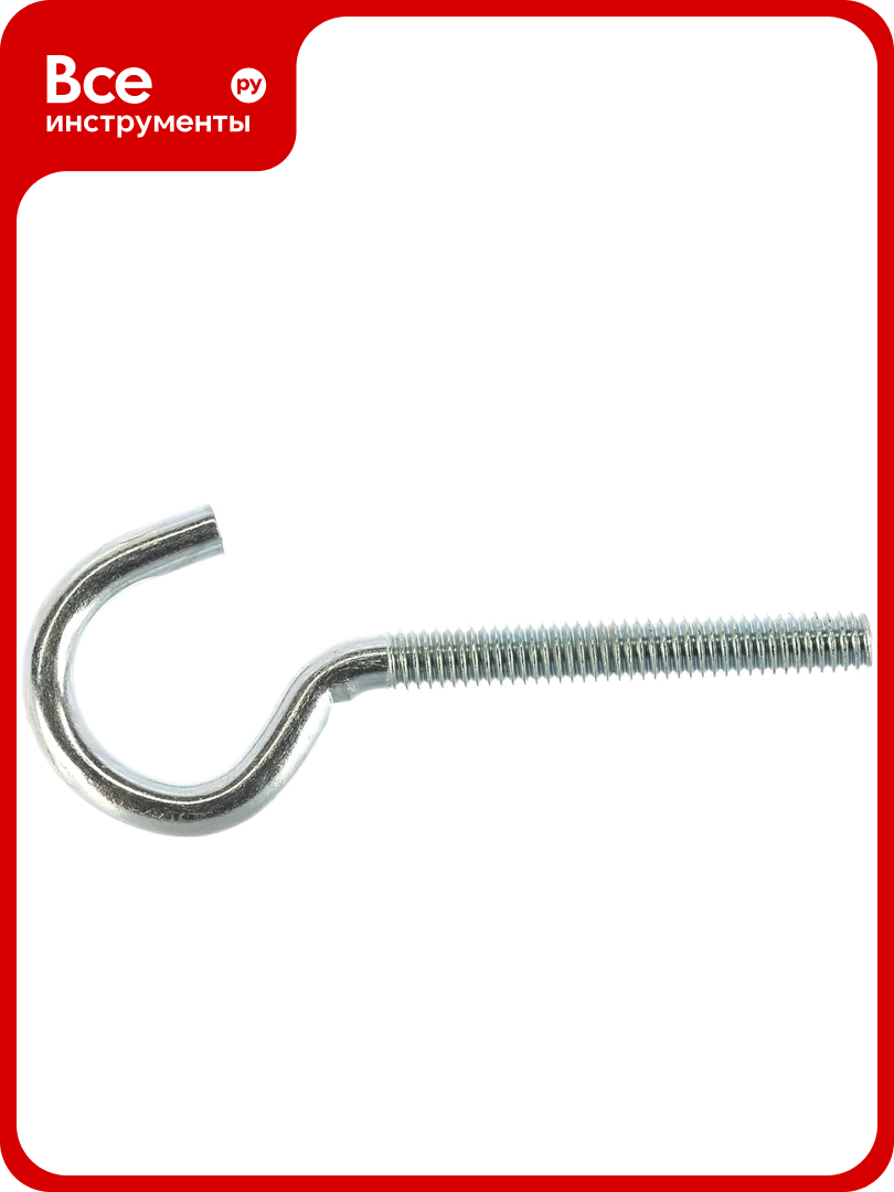 Крюк-болт европартнер Zn М4хL50 мм 4 шт. 13 3015 1