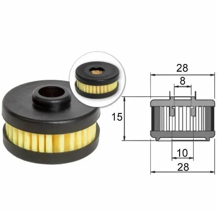 Фильтр грубой очистки газа ГБО ATIKER 1200-1202 с/о