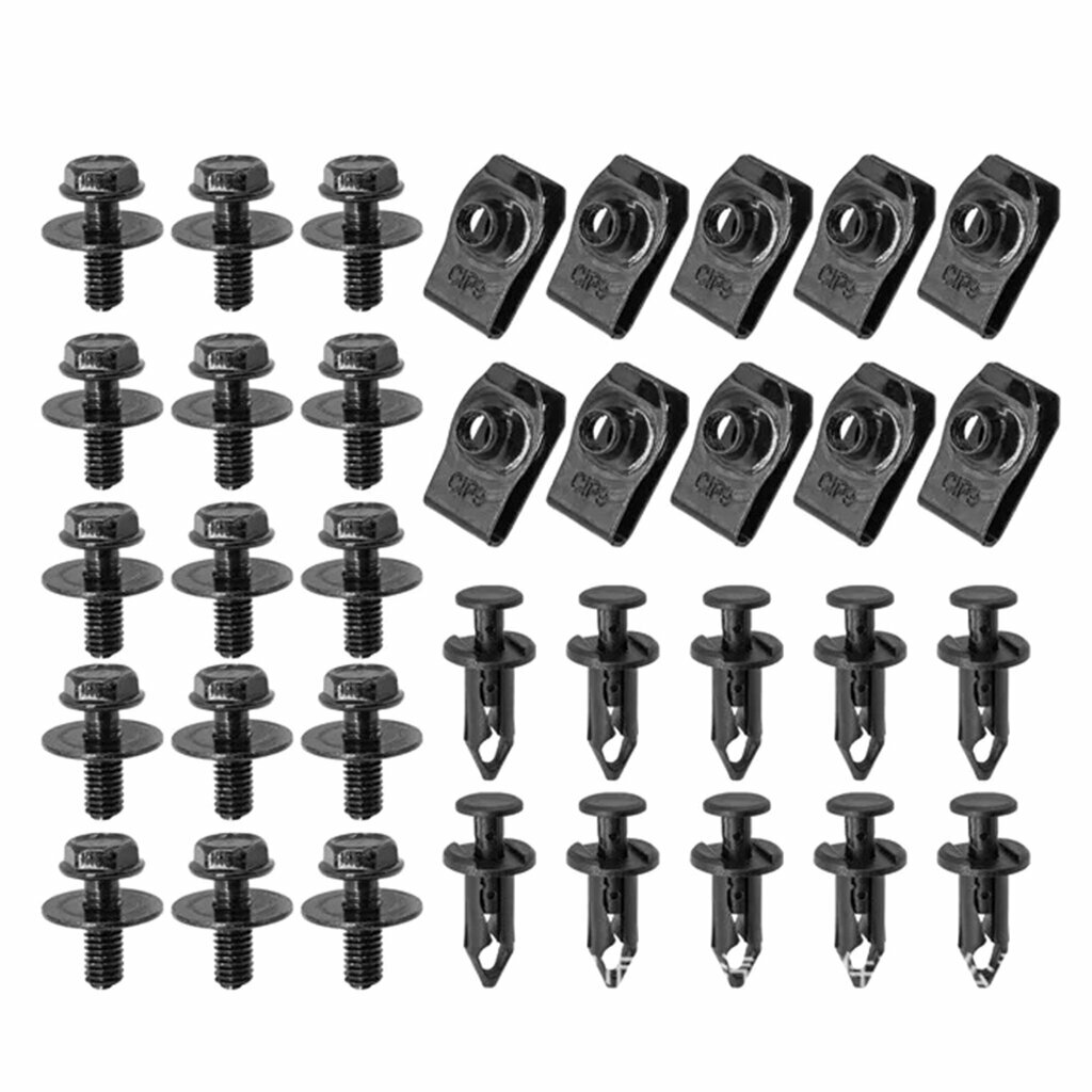 Ассортимент Винтов для Крепления Нижней крышки двигателя К Кузову Автомобиля для Колесной Кабины