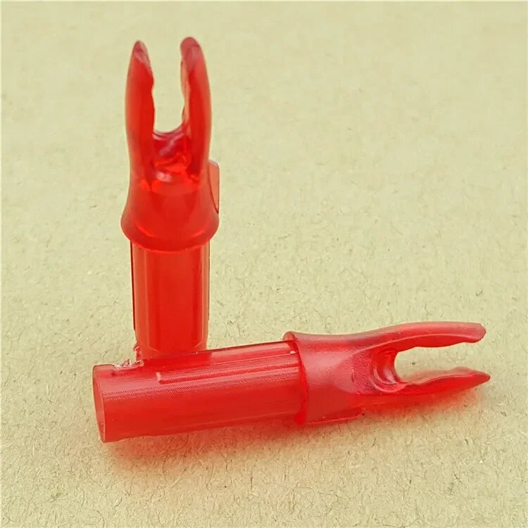 Наконечники для стрел AMEYXGS для ID6.2 мм стрел Красный, Translucent red