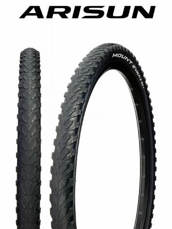 Покрышка для велосипеда 26" x 2.10 (53-559), ARISUN, MOUNT EVANS, Cross Country, антипрокольная, кевлар KD 1.5 мм, 60 TPI, Wire