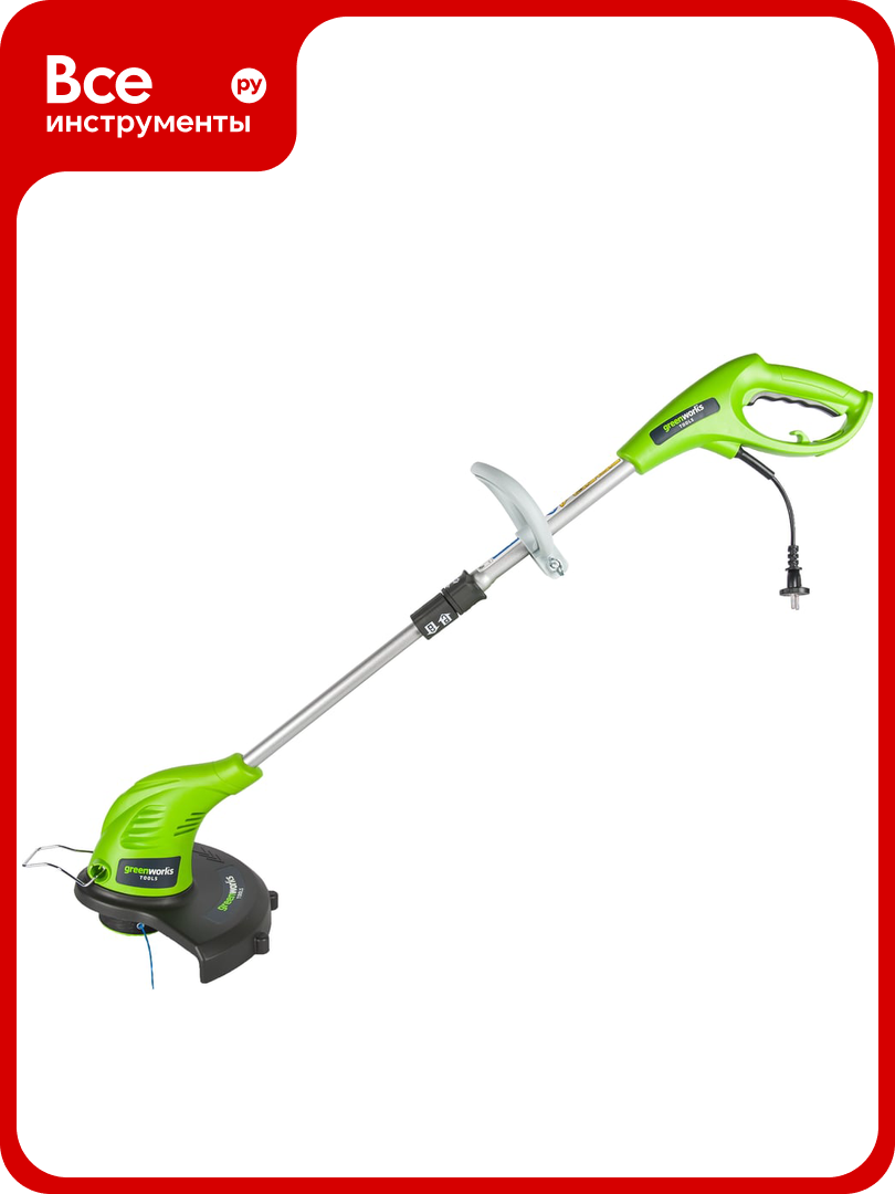 Электрический триммер Greenworks GST5033 Basic 21217, нейлон