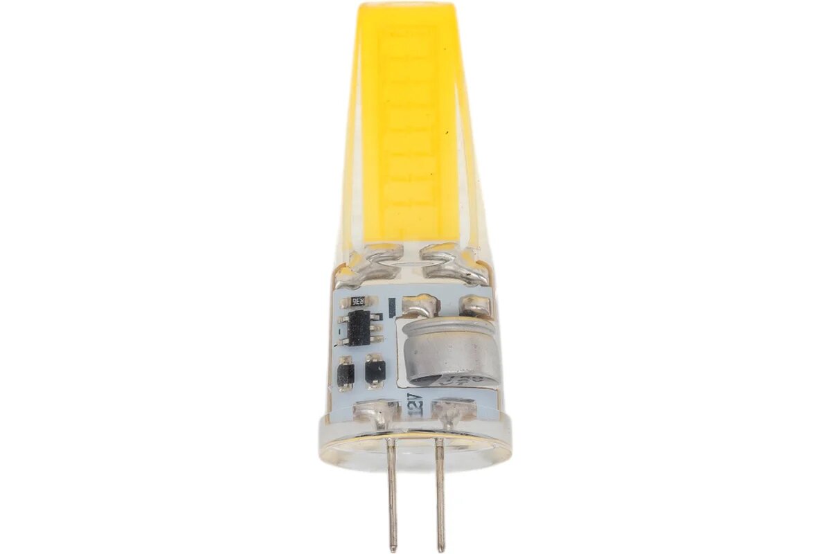 General Lighting Systems Лампа светодиодная G4 7W 12V 450 lm 6500K капсульная силиконовая