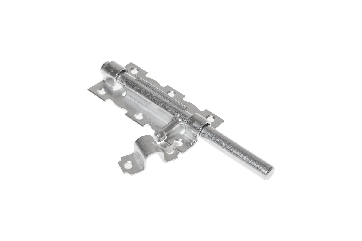 STARFIX Задвижка дверная 110 мм белый цинк SMP-75996-1 для внутренних дверей