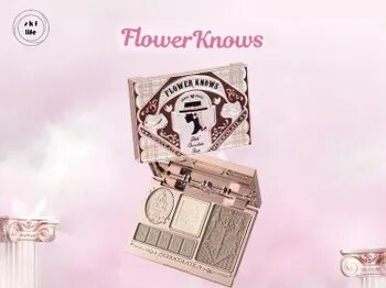 Flower Knows Палетка для контуринга лица и хайлайтера шоколадной серии