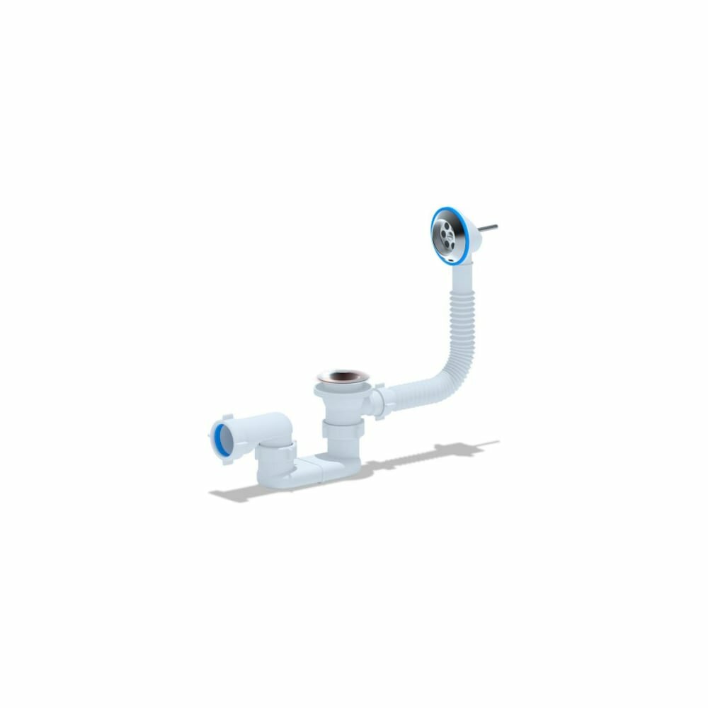 Плоский сифон для ванны АНИ Пласт E050