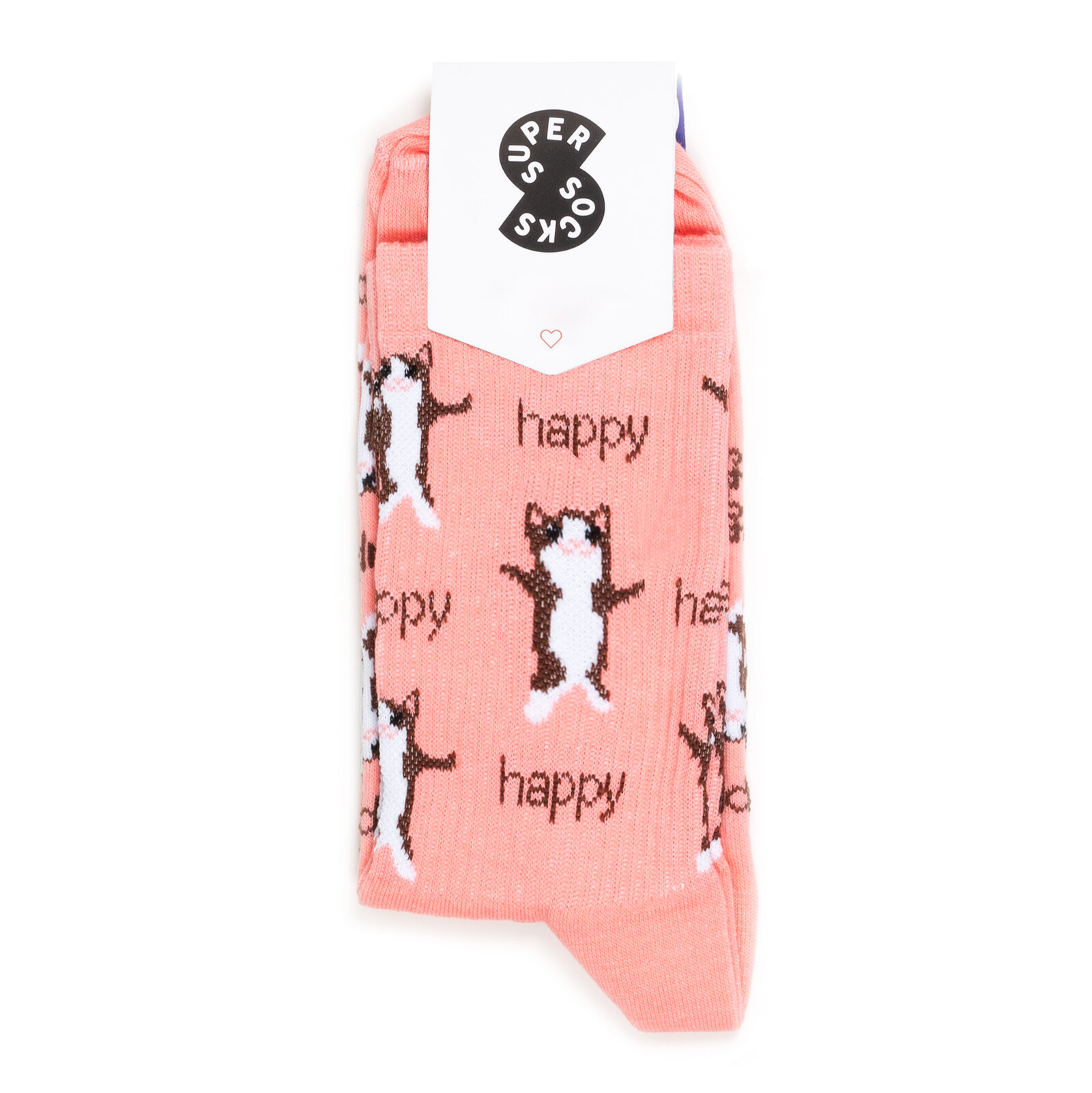 Носки Носки с рисунками Super Socks - Happy Cat