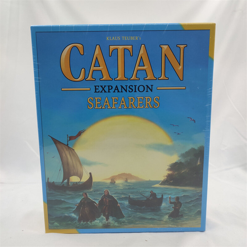 Английская версия настольной игры Catan CATAN, образовательной и казуальной карточной игры для взрослых и детей.