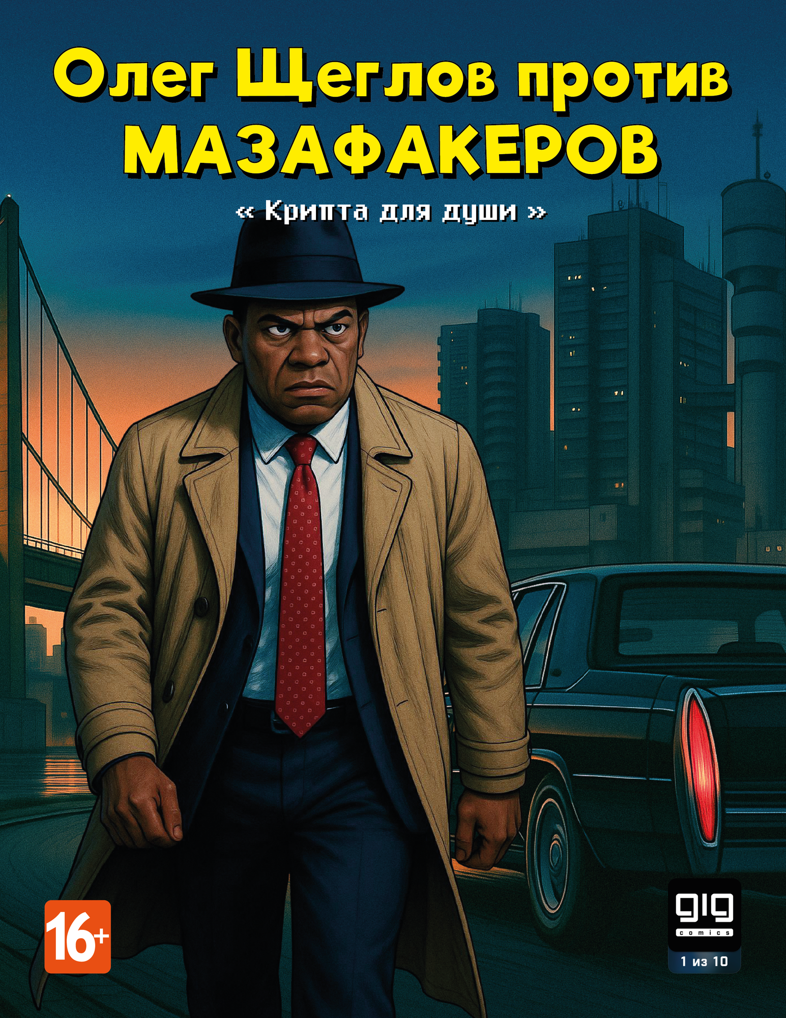 Комикс "Олег Щеглов против Мазафакеров. Крипта для Души", 2025 год. GIG Comics