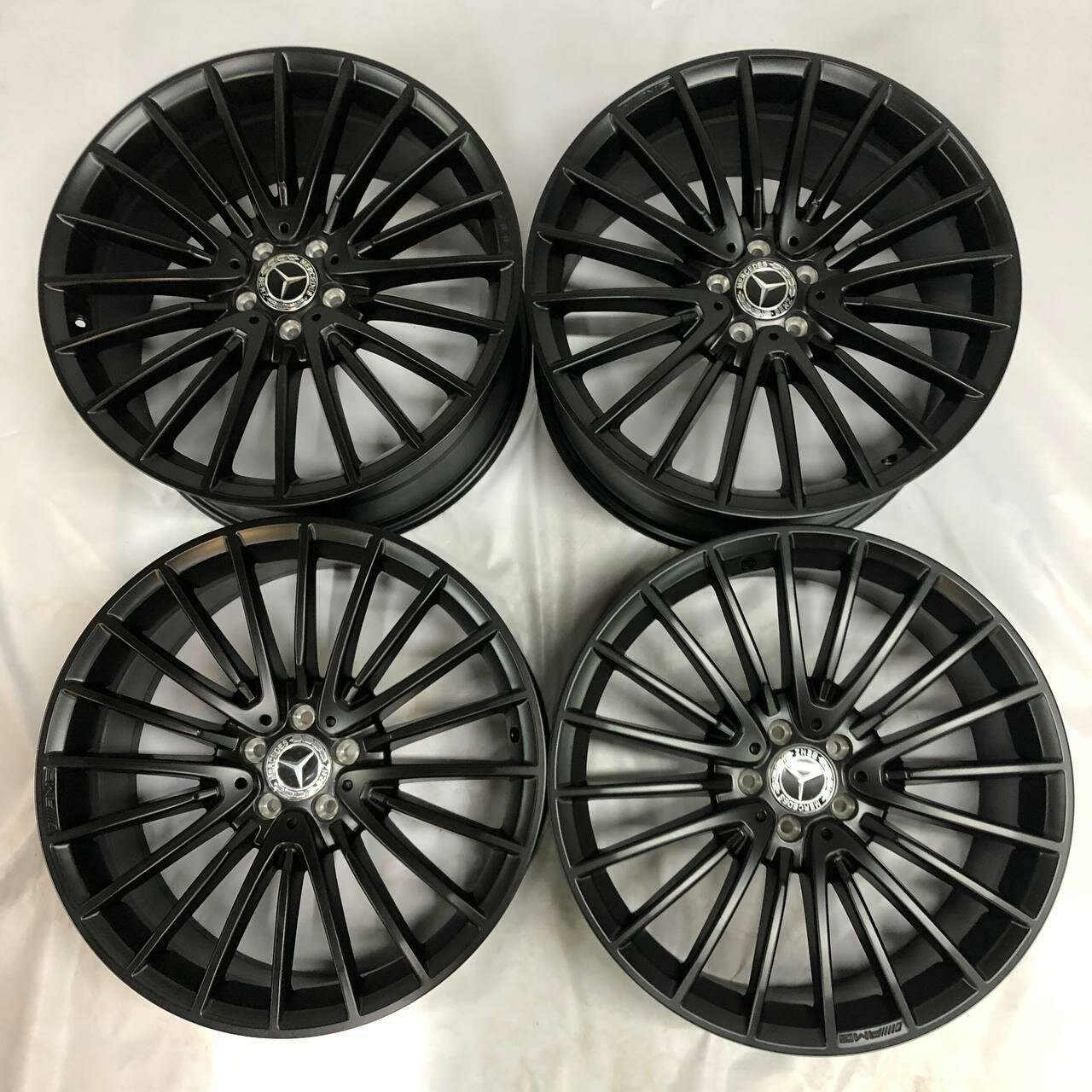 Диски колесные Mercedes-Benz R21 AMG, литые, серебристый, 21 x 10, 5 х 112, ET 34/48