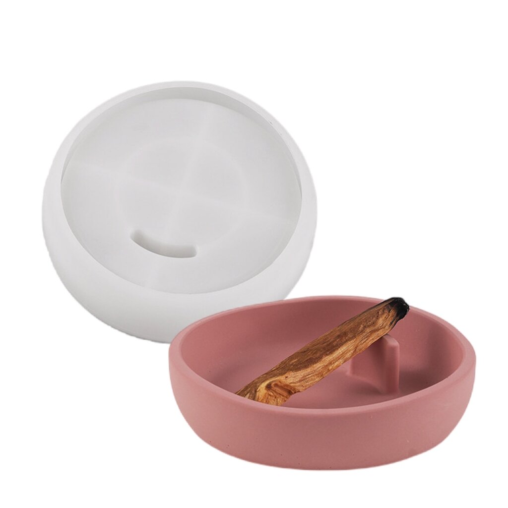 Креативная Силиконовая Форма Для Изготовления Подносов Для Свечей, Формы для Изготовления Гипса, Силиконовая Текстура, Подходящая для Любителей Домашнего Декора