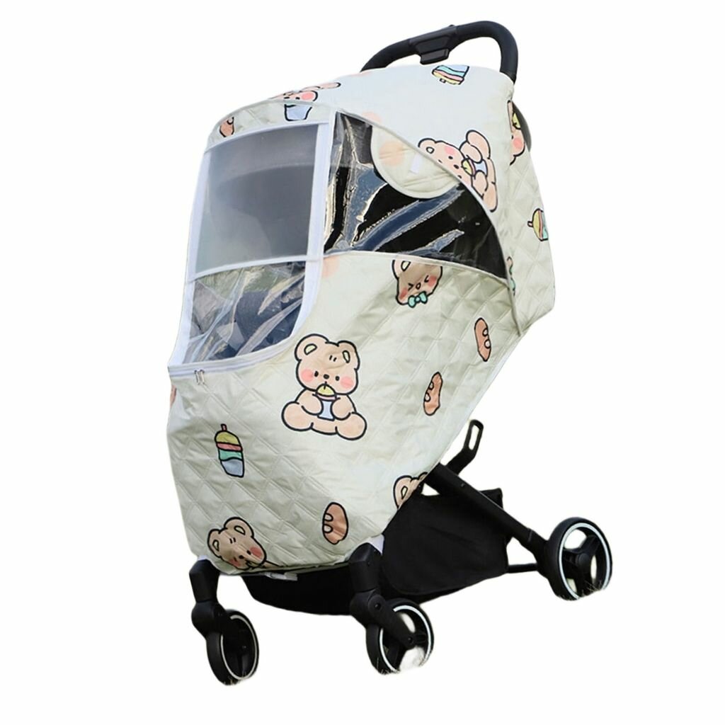 Аксессуары для колясок, Теплозащитный чехол для коляски - бежевый