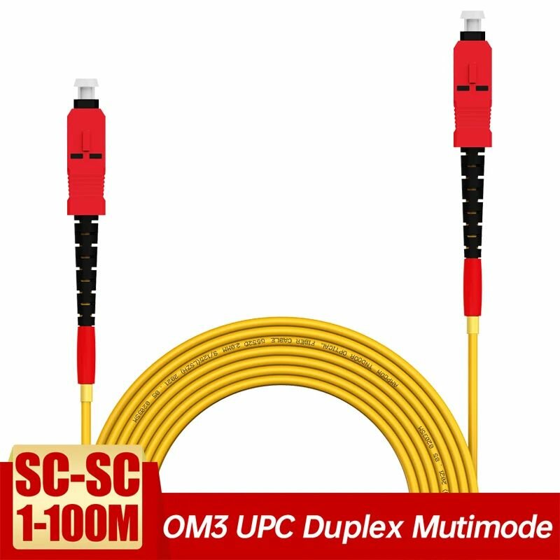 SC SC волоконно-оптический патч-корд симплексный дуплекс SC-SC UPC одномодовый джампер одномодовый патч-корд настройка