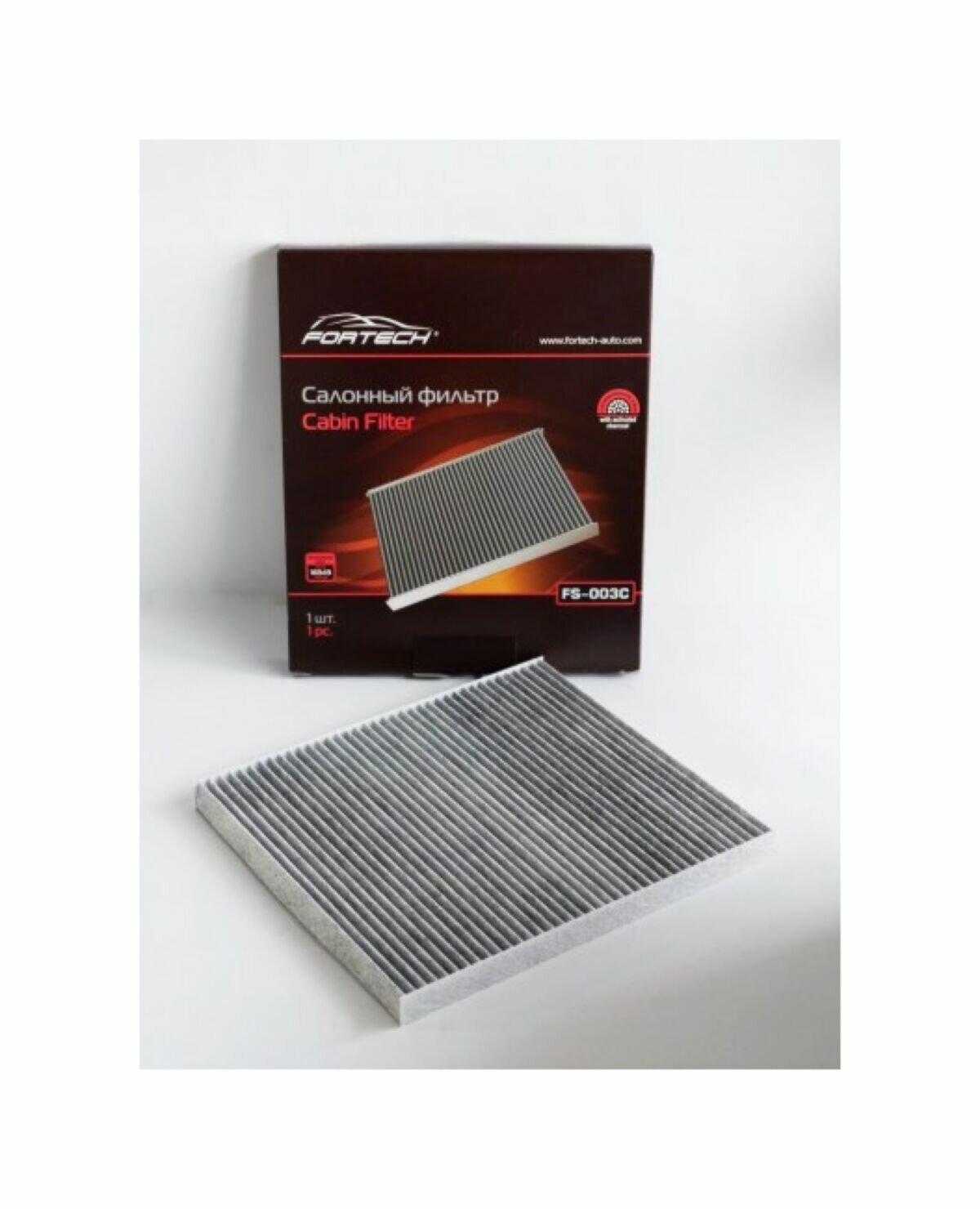 Фильтр Салона Hyundai Tucson/Kia Sportage, Rio, Carens 1.6-2.7L,1.5-2.0Crdi 2004=>(Fortech Fs003C)