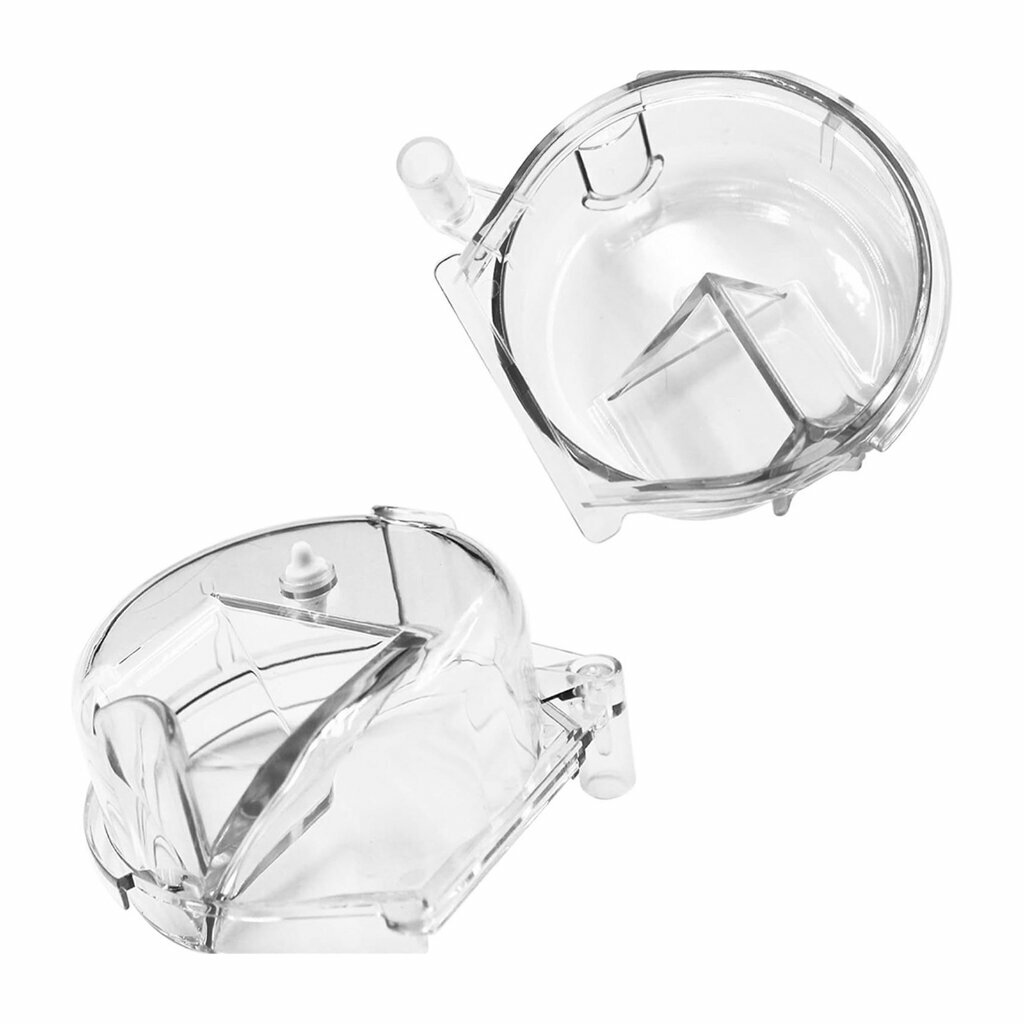 Набор из 2 аксессуаров для кофеварки. Пластиковая крышка для измельчения. Пластиковая текстура, подходящая для обеспечения обработки кофейных зерен.