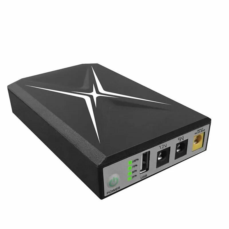 Аккумуляторный источник бесперебойного питания "Mini UPS", 10400mAh, 18W, штепсельная вилка стандарта США