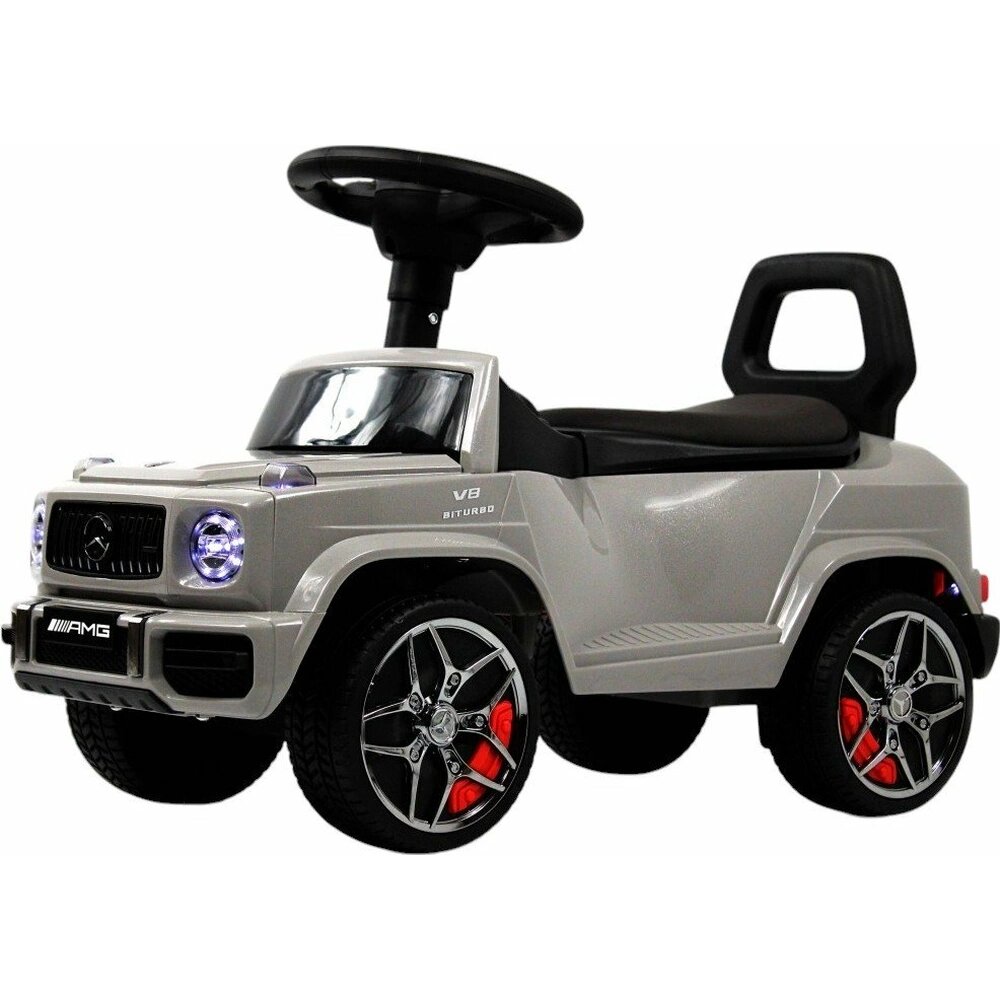 Детский толокар Mercedes-Benz G63 RiverToys (Z001ZZ-D) (серый бриллиант) 2+