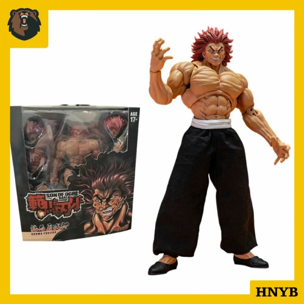 Фигурка Юдзиро Ханма / Yujiro Hanma Son of Ogre действующая игрушки 18 см