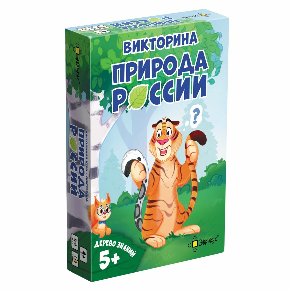 Игра настольная Эврикус "Дерево знаний: Природа России" BG-17106