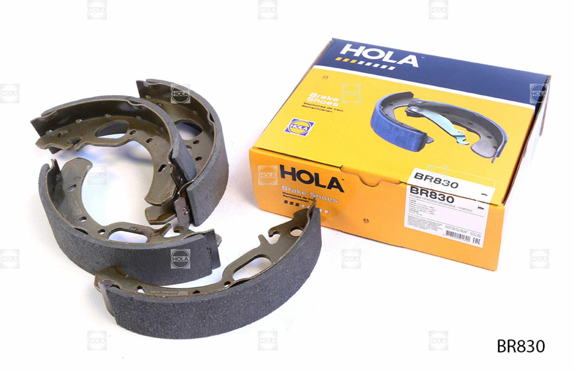 Тормозные Колодки Барабанные(Hola Br830)