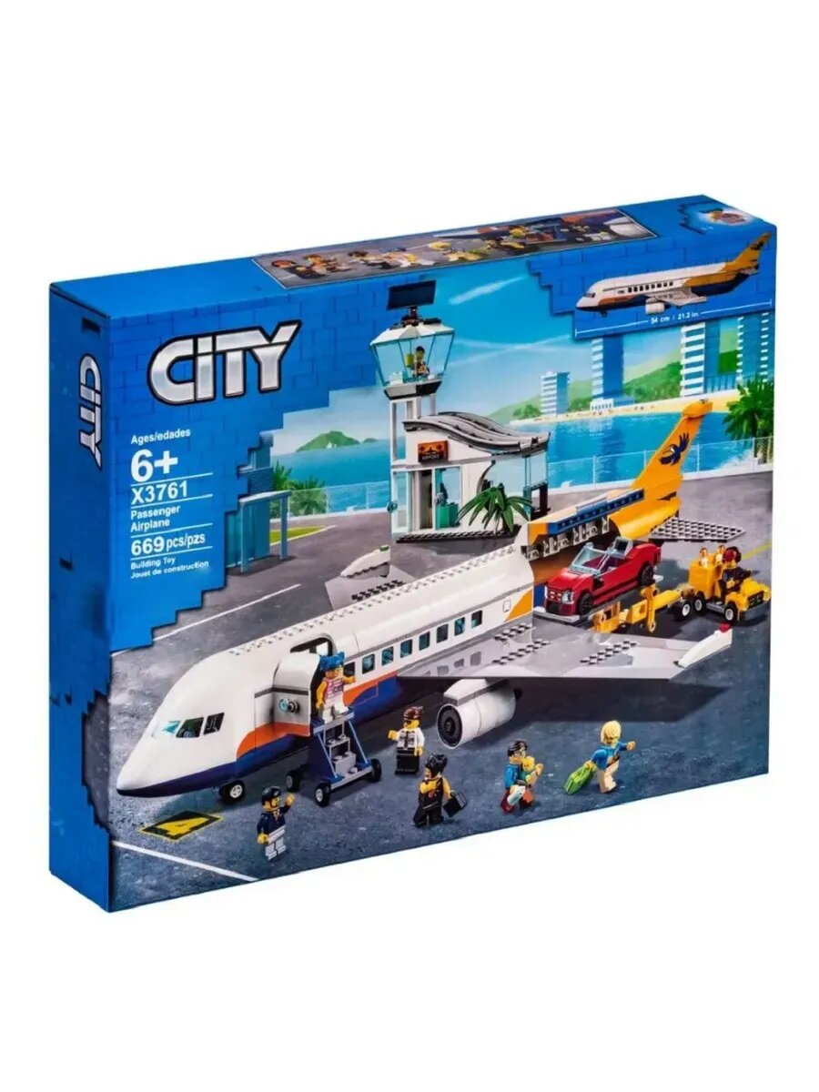 Конструктор Пассажирский самолет, Х3761