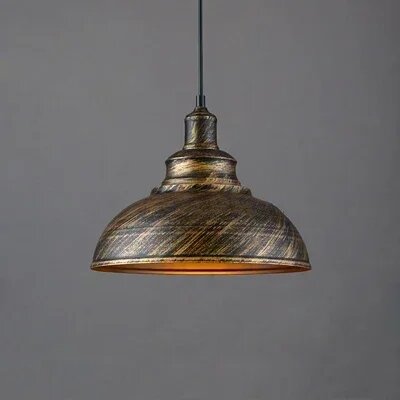 Винтажная подвесная люстра JOYINLED черная/серебристая/медная