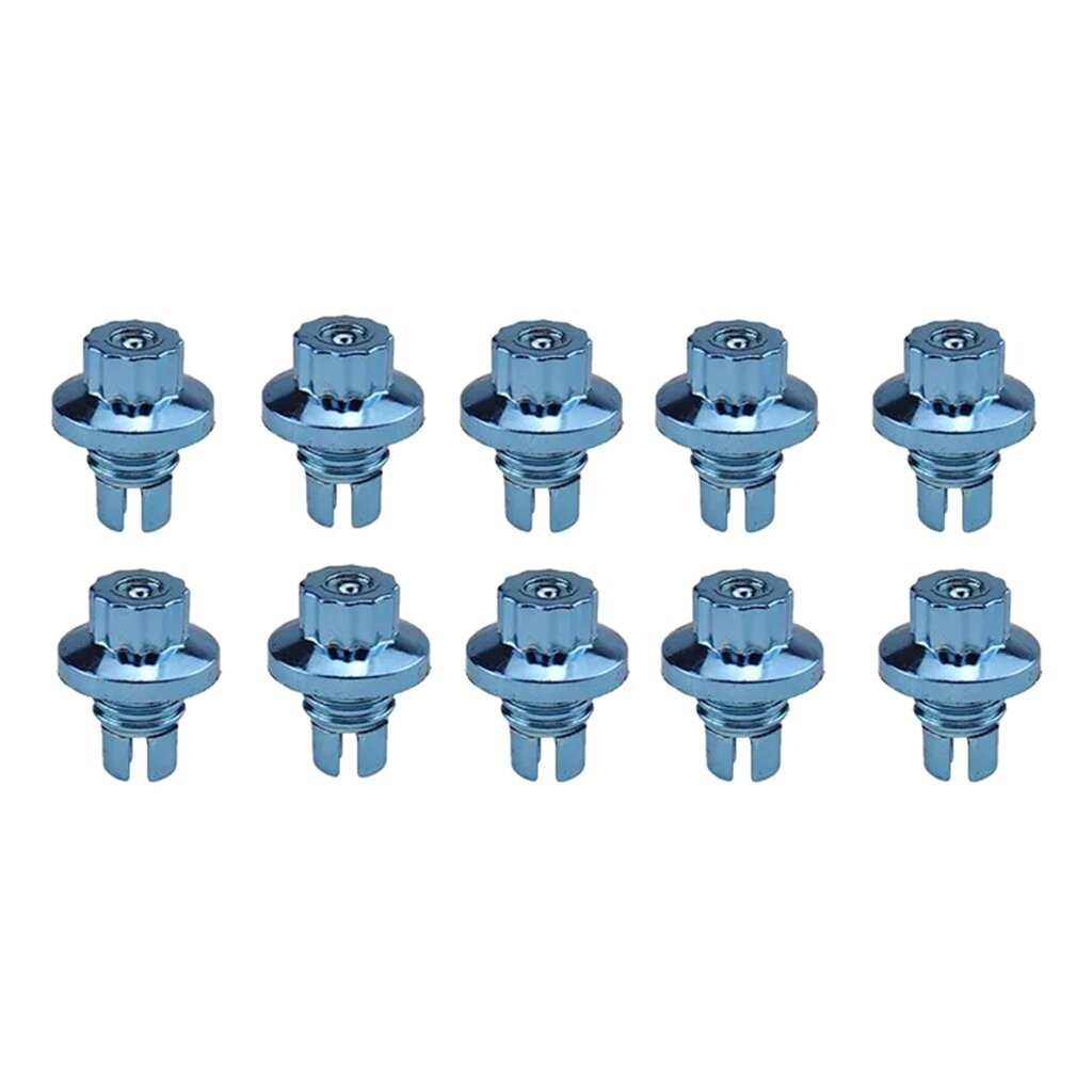 10ШТ Автомобильные Колесные Заклепки Гайки Для Крышек Обода Губчатый Винт Болт Шины Украшения Ремонт