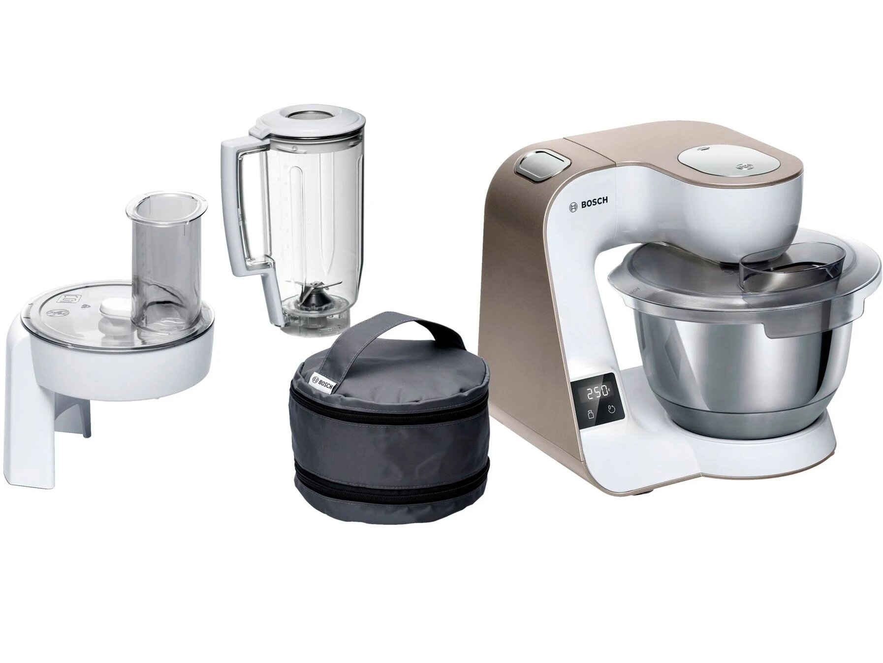 Кухонная машина Bosch MUM5XW20, 1000 Вт, 3.9 л, 7 скоростей. белый