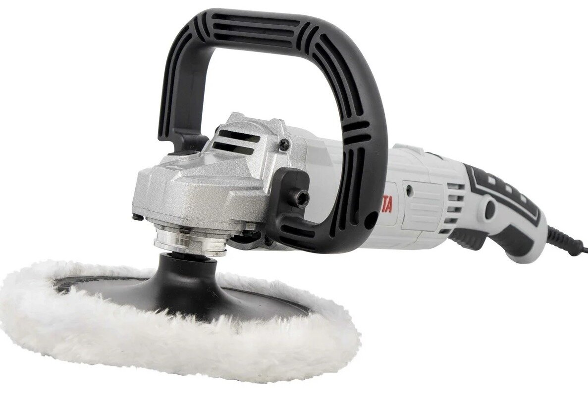 Шлифмашина угловая Ресанта УШМ-180/1500П сетевая, М14, диск 180мм, 220В, 4500об/мин, 1500Вт / болгарка