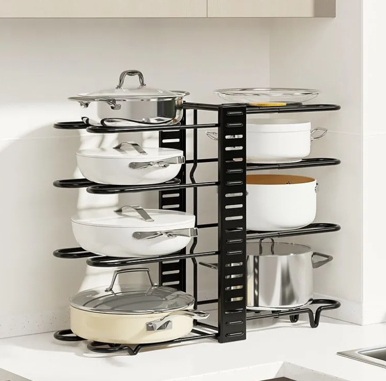 Держатель кухонный для сковород, тарелок, кастрюль, 54.5 см х 20 см х 42 см