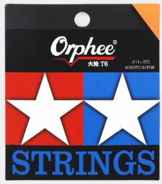 Orphee T-6 - Струны для акустических гитар