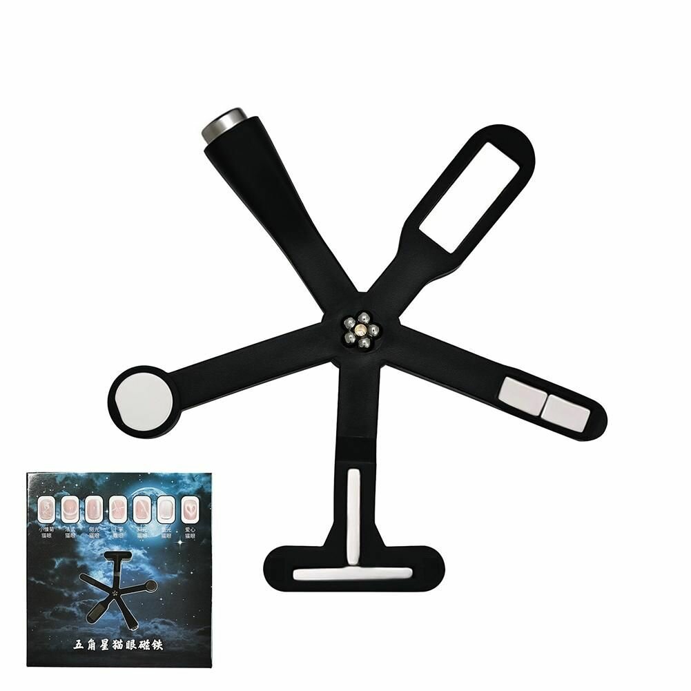 Многофункциональный магнит 6-в-1 для идеального маникюра кошачий глаз