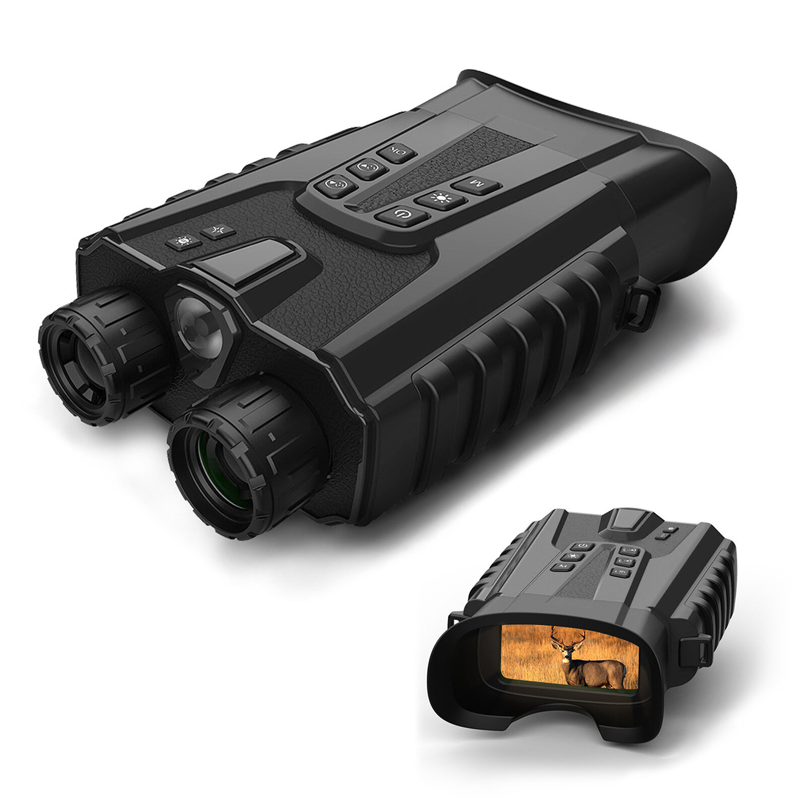 Бинокль ночного видения для взрослых с полноцветной подсветкой кнопок ночного видения 4-кратный оптический зум 8-кратный цифровой зум Расстояние просмотра 250-300 м