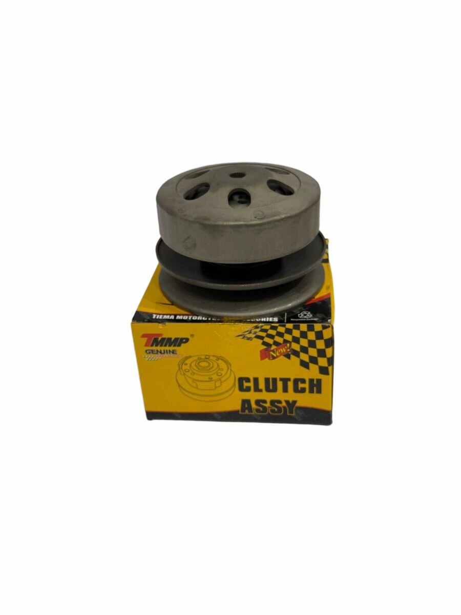 Сцепление в сборе с крышкой для скутера Ямаха JOG100 D-49