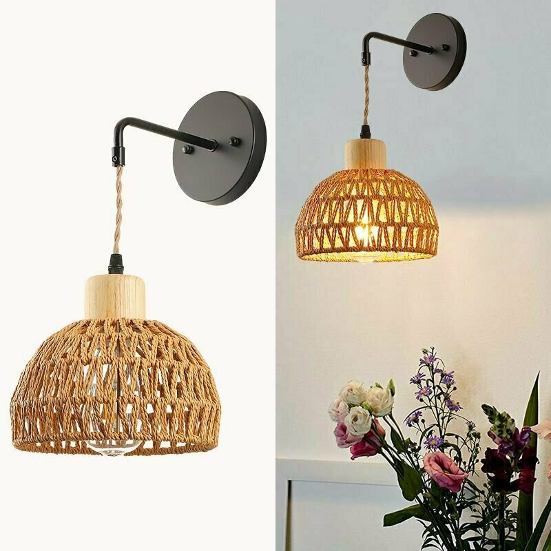 Ресторан Винтажный настенный светильник американский кантри индустриальный стиль, 20см, E27 (стиль INS)