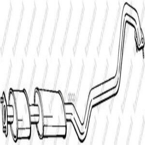 Средний глушитель выхлопных газов Bosal арт. 288-389